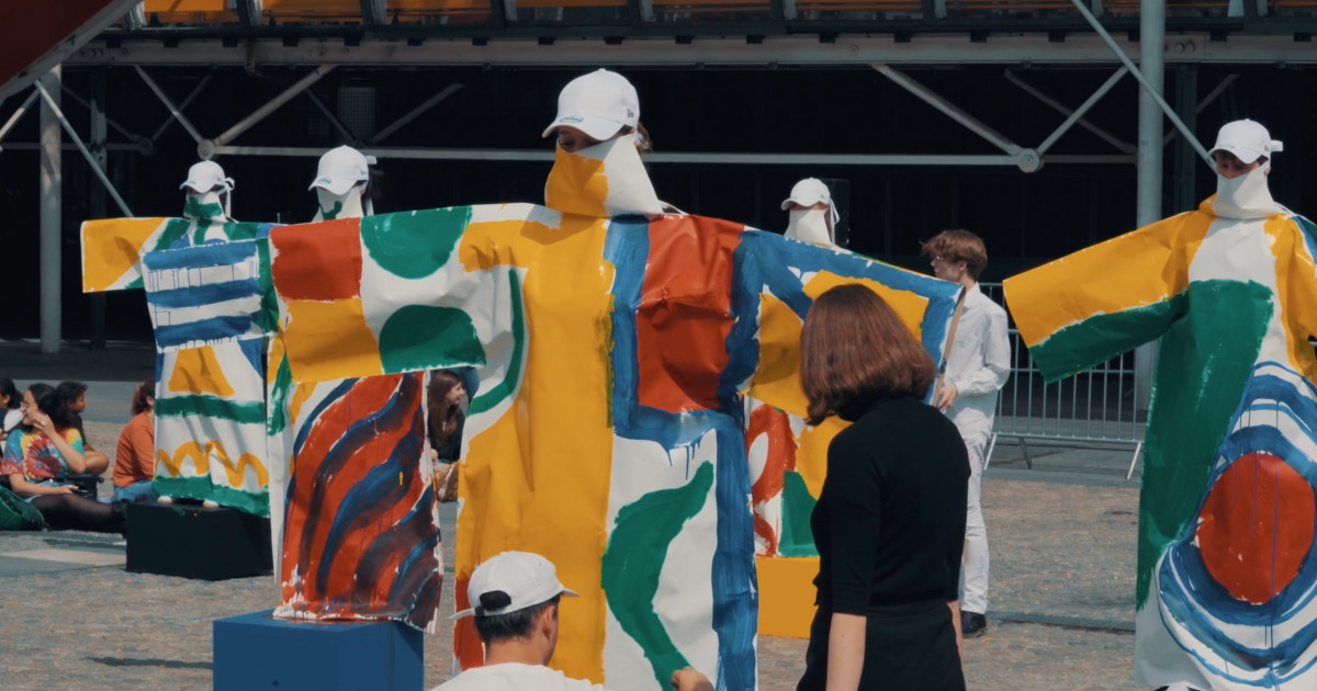 Jean-Charles de Castelbajac — Robes-tableau - Centre Pompidou
